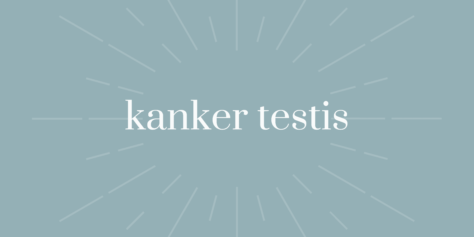 Kanker Testis Info Lengkap Bagi Anda Yang Peduli Kesehatan